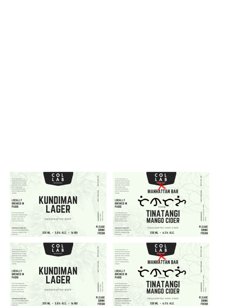 Sample Label | PDF