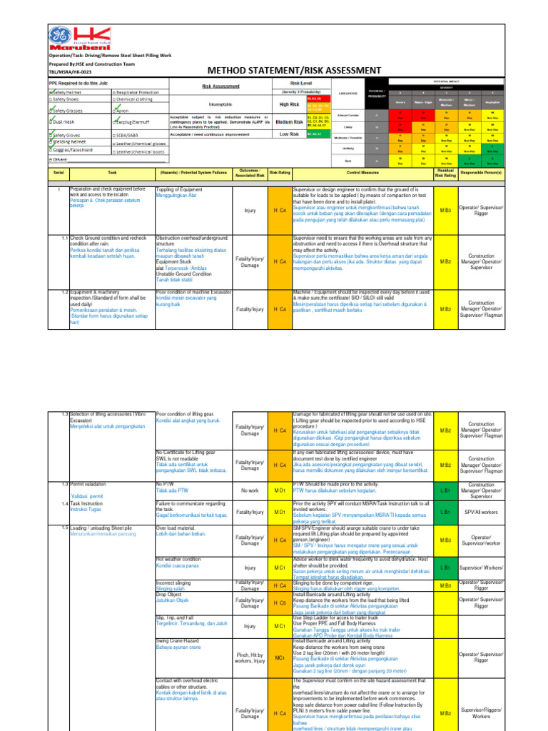 Ra Sheet Pilling Work Vibro Crane | PDF