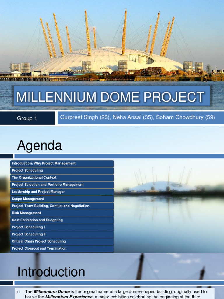 Millennium Dome Project Management Insights | PDF | Risk | Project ...