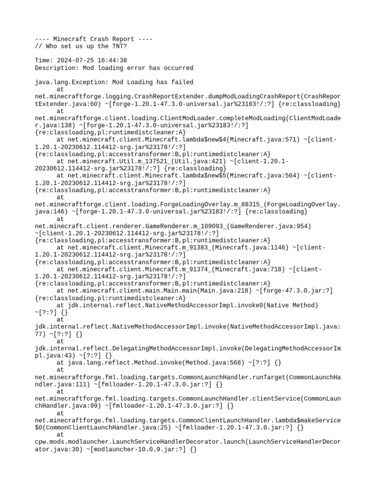 Crash 2024 07 25 - 16.44.38 FML | PDF | Central Processing Unit | Computer Hardware