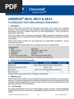 Ardrox® 6025A MULTI-PURPOSE AIRCRAFT CLEANER TDS | PDF | Corrosion | Steel