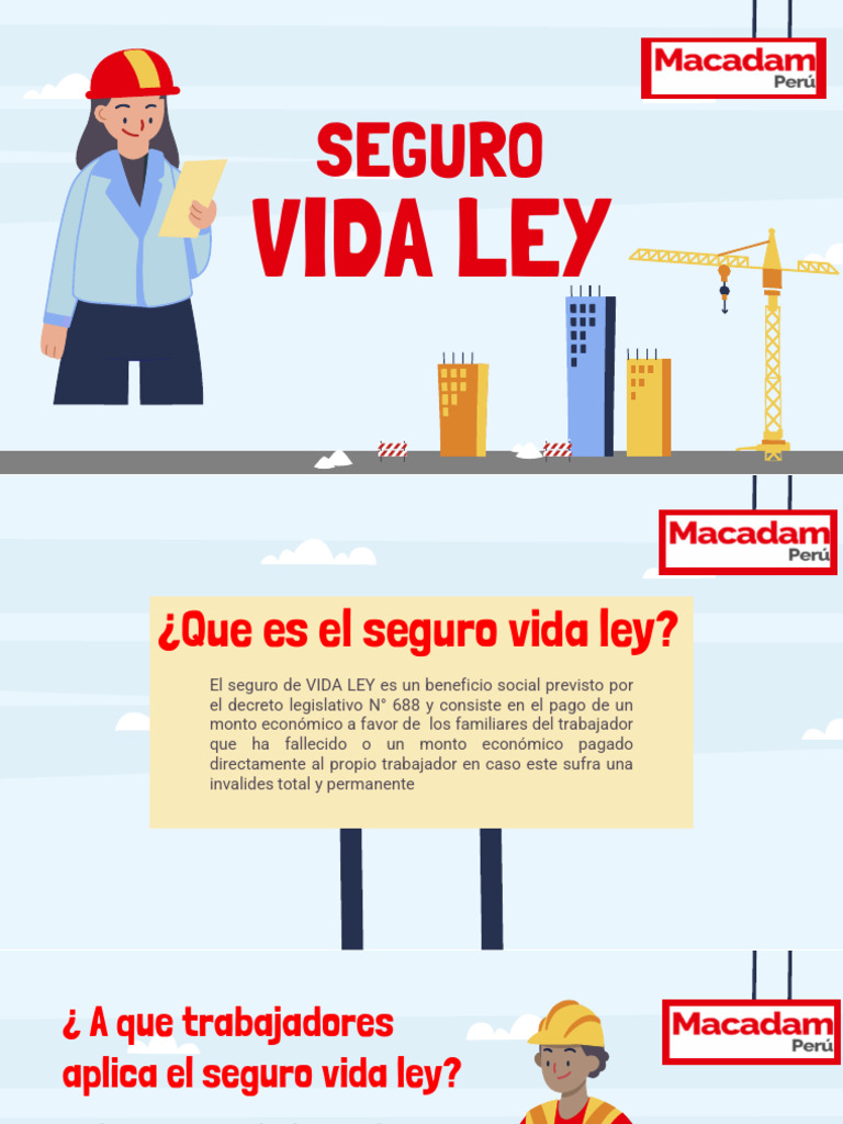 Seguro vida ley | PDF