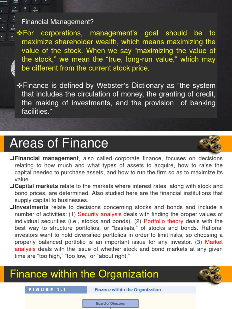 Introduction To Financial Management | PDF | Stocks | Dividend