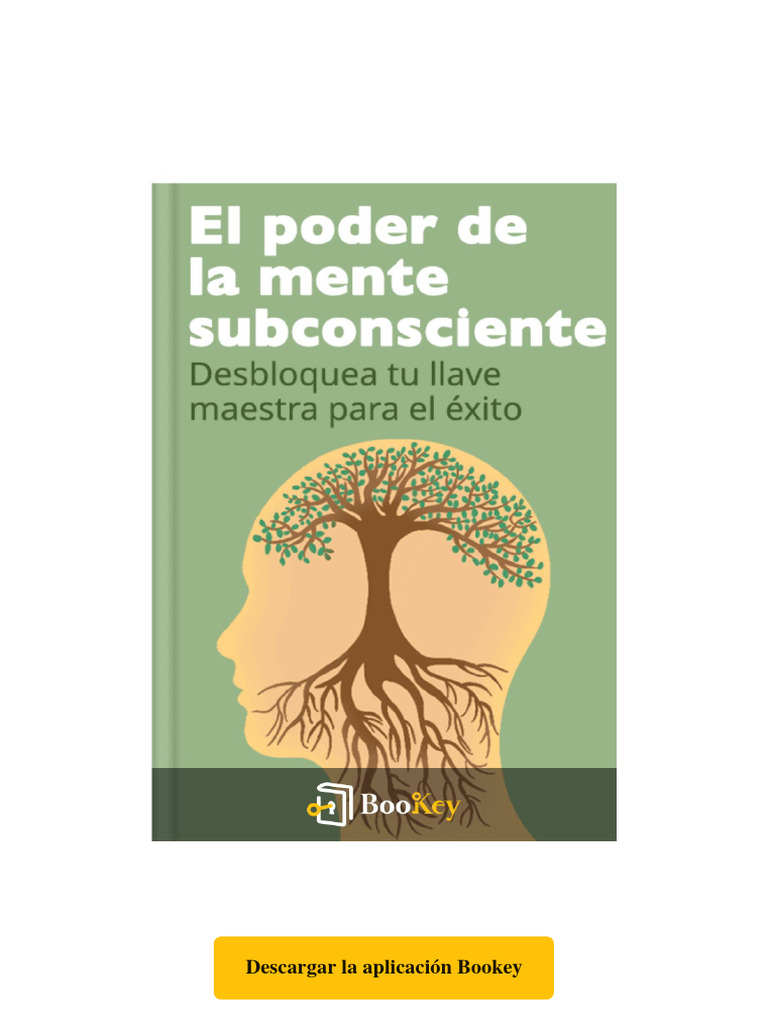 El Poder de La Mente Subconsciente | PDF | Pensamiento | Mente