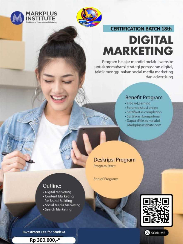 Flayer Digital Marketing Dari Markplus | PDF