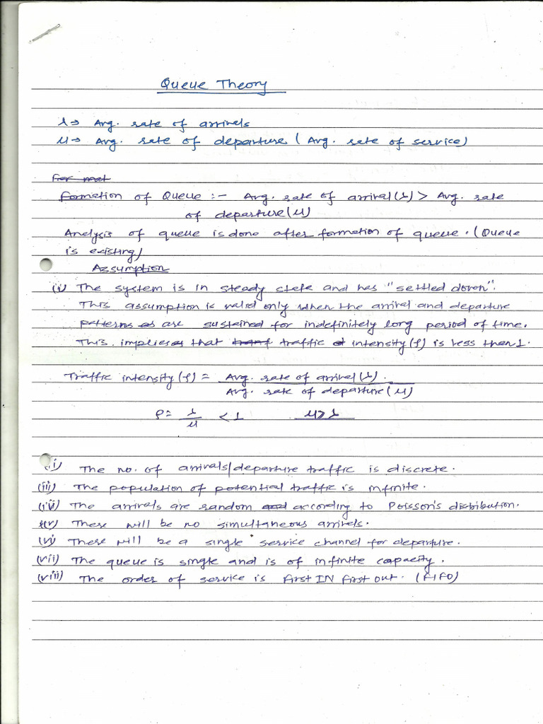 6.queue Theory | PDF