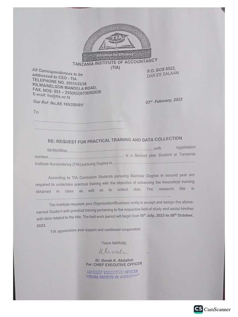 Barua Ya Field | PDF