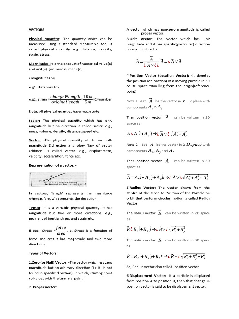 Xi Vectors CDF | PDF | Euclidean Vector | Rotation