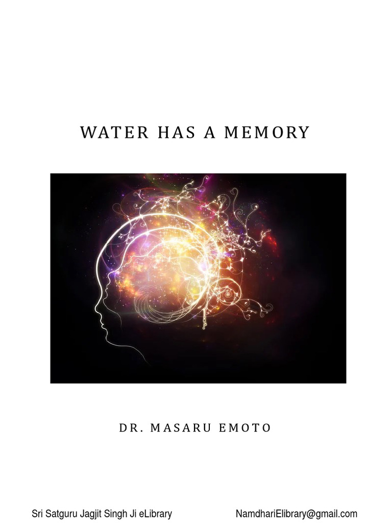 Water Has Memory | PDF | Water | Thought