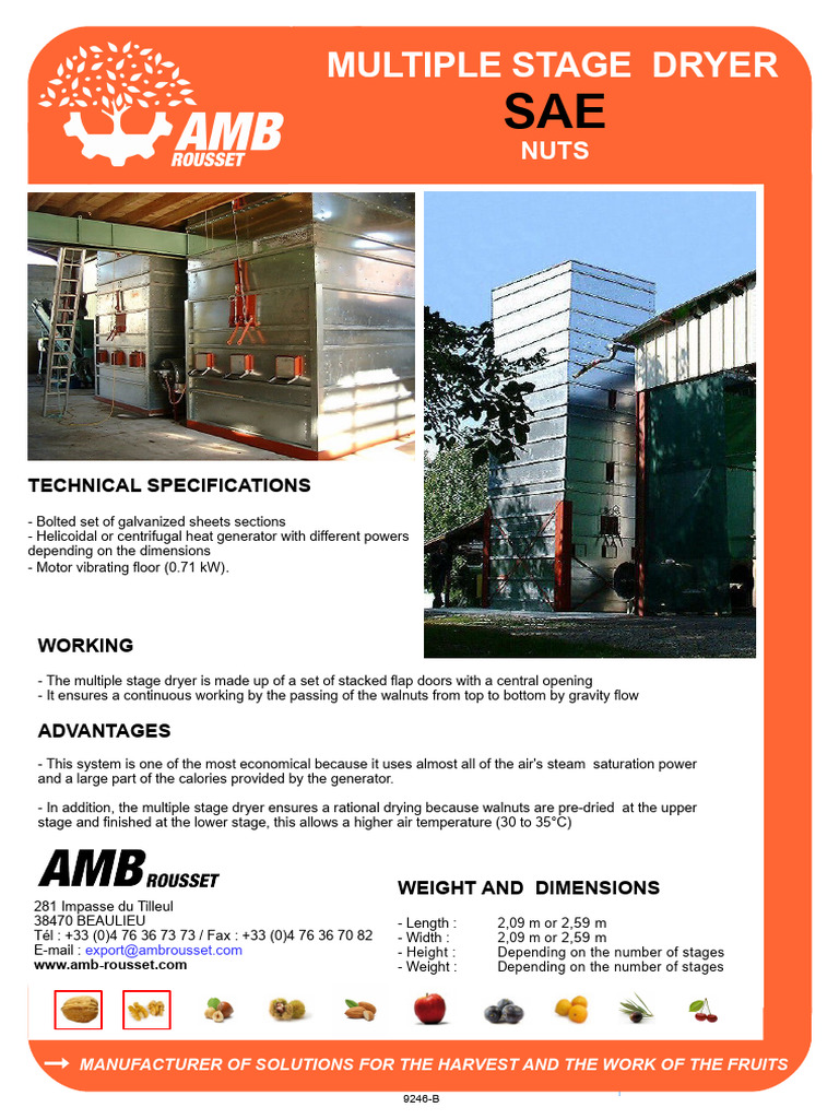 Uscator Turn Nuci Sae-Aud-L05-009246-0b | PDF | Mechanical Engineering ...