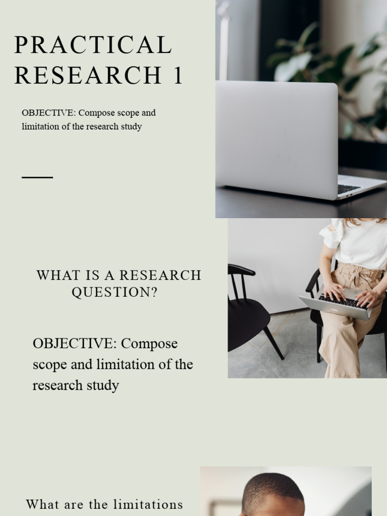 Scope and Delimitation | PDF | Experience | Knowledge