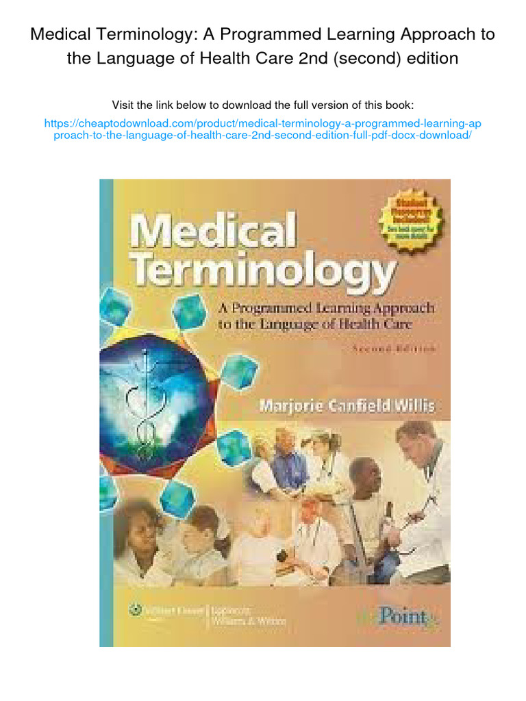 Medical Terminology: A Programmed Learning Approach To The Language of ...