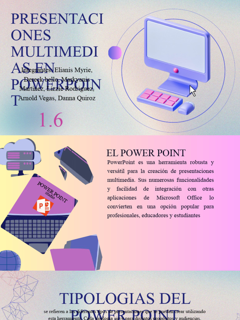 Presentaciones Multimedias en Powerpoint | PDF | Microsoft PowerPoint | Informática