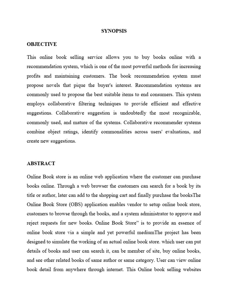 book recommendation system | PDF | Online Shopping | Support Vector Machine