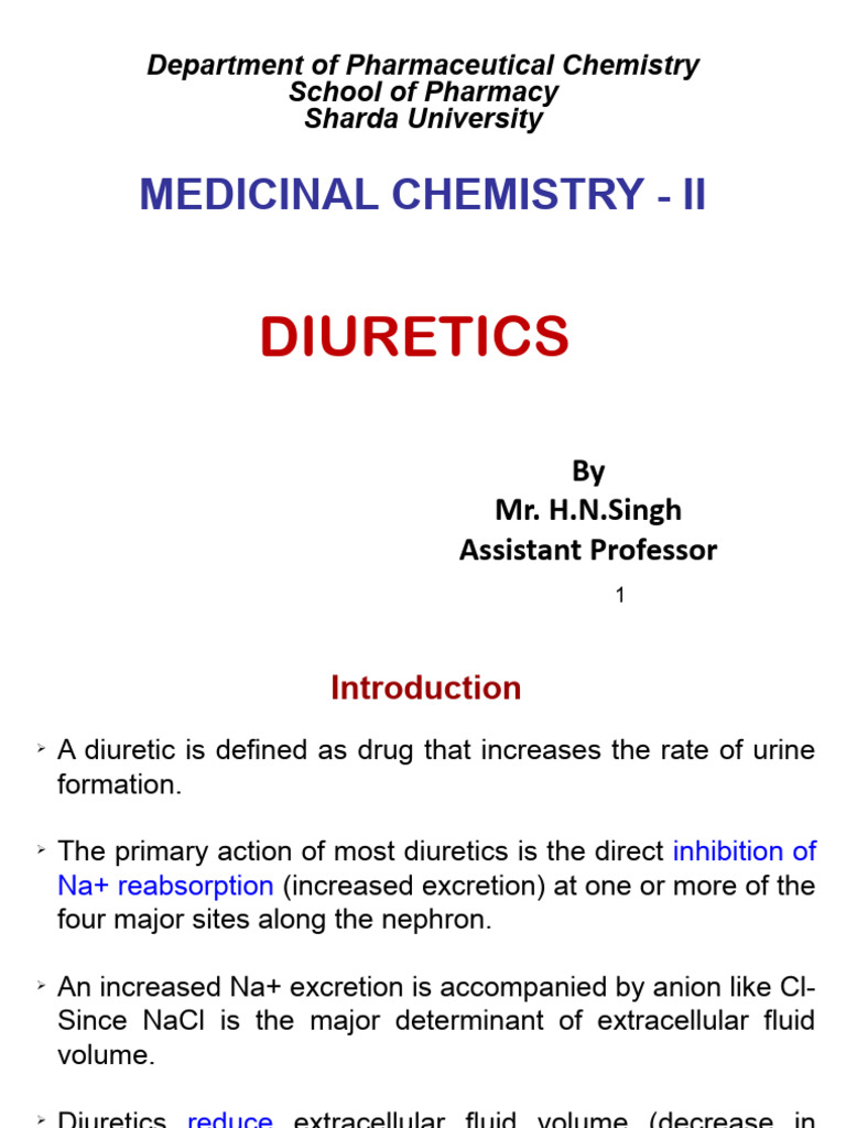 Diuretics 3 | PDF | Drugs