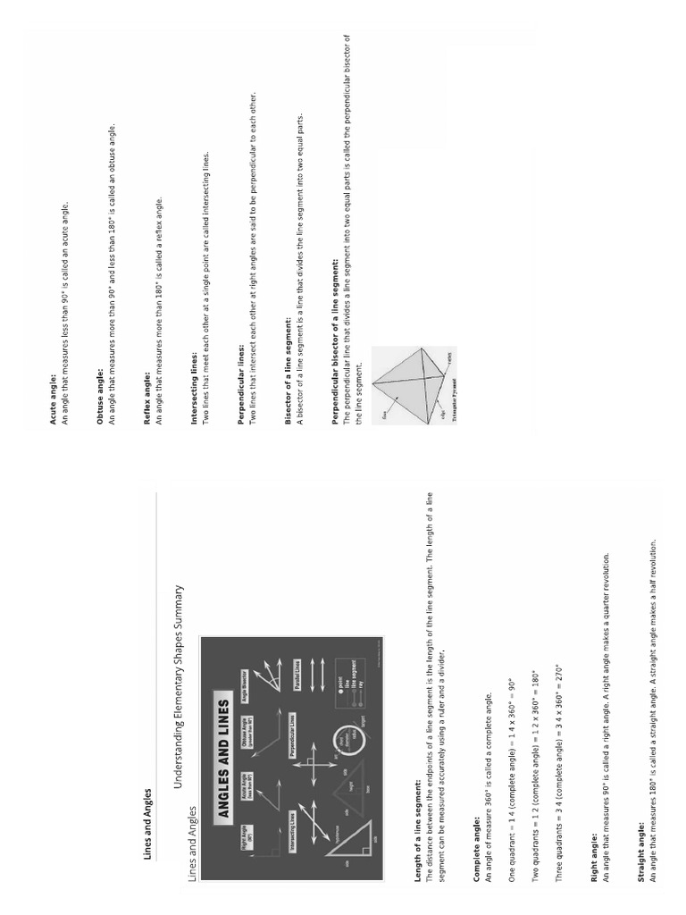 Elementary Shapes | PDF