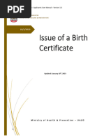 NDMC Online Birth Certificate Name Inclusion | PDF