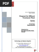 ETP Process Flow Chartn With ZLD | PDF | Sewage Treatment | Water Pollution