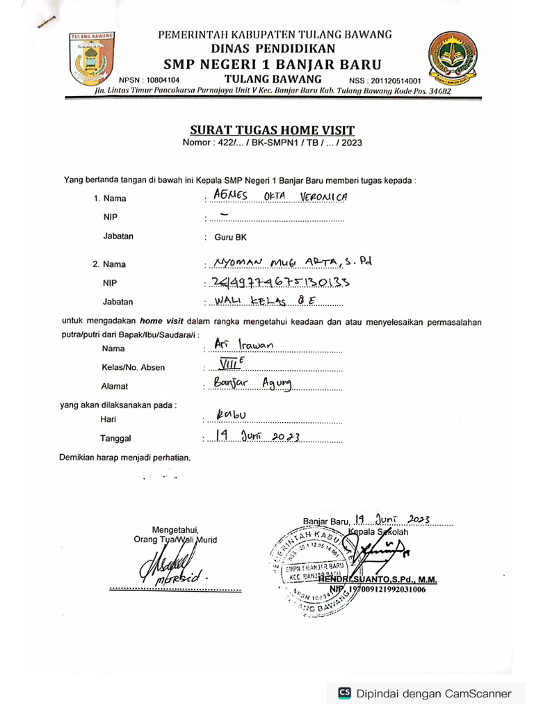 Surat Home Visit | PDF