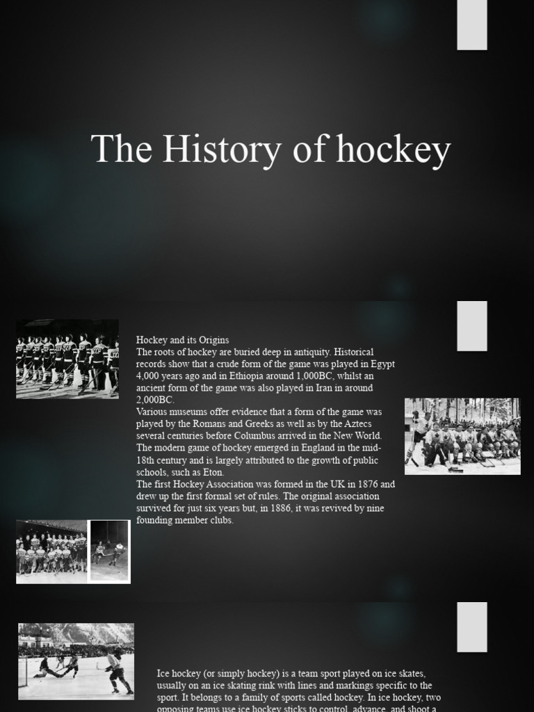 Prezentaciya Pro Hockey | PDF | Ice Hockey | National Hockey League