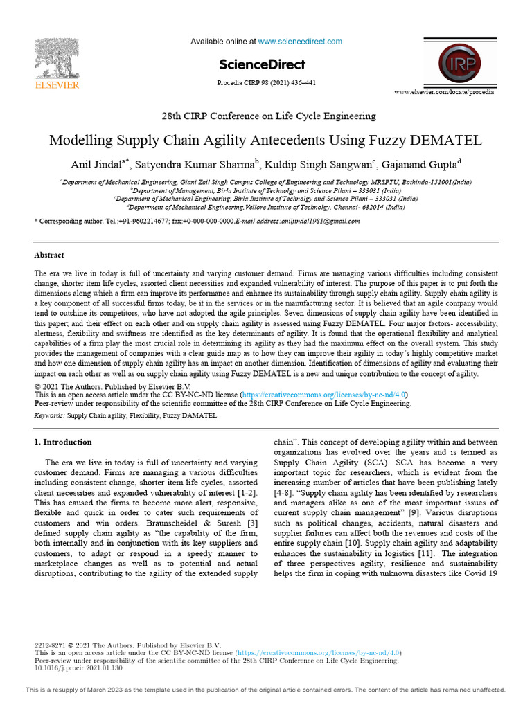 Fuzzy Dematel 6 | PDF | Supply Chain | Matrix (Mathematics)