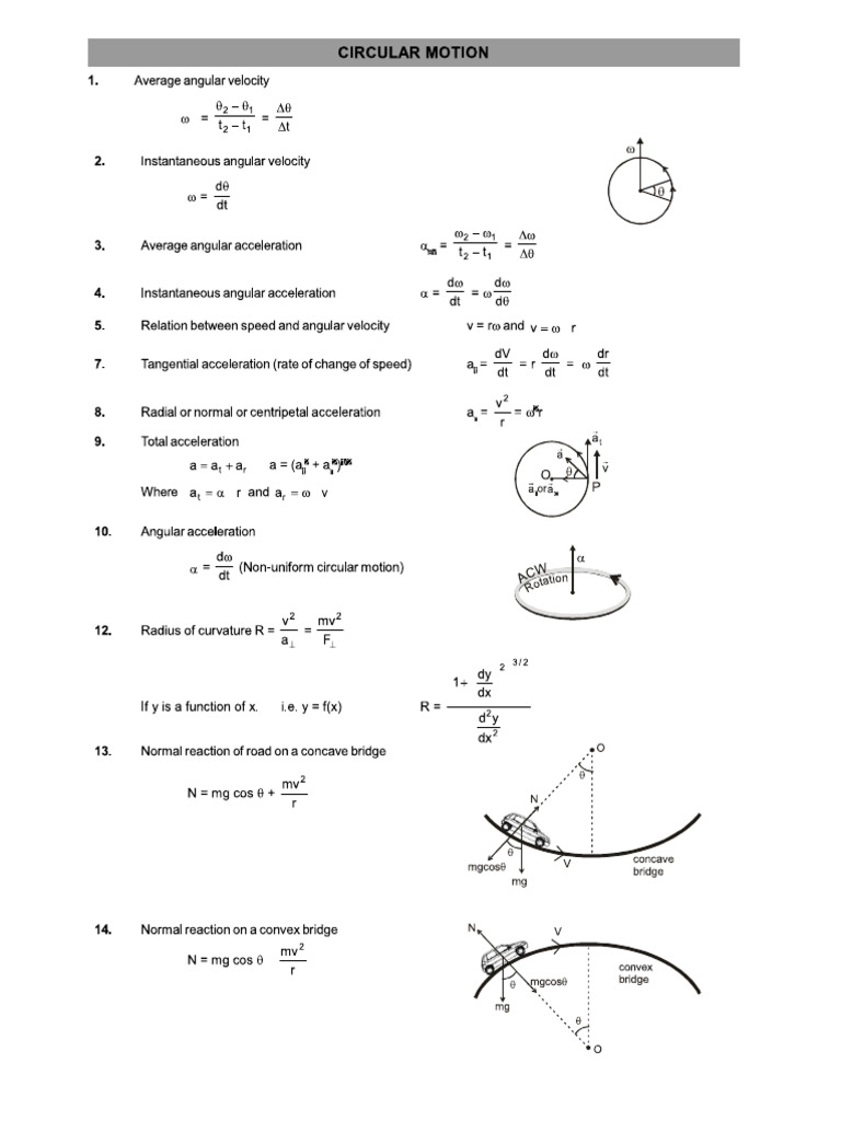 Circular Motion | PDF