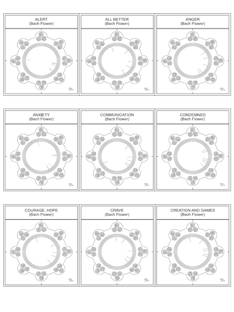 Bach Flower Cards | PDF