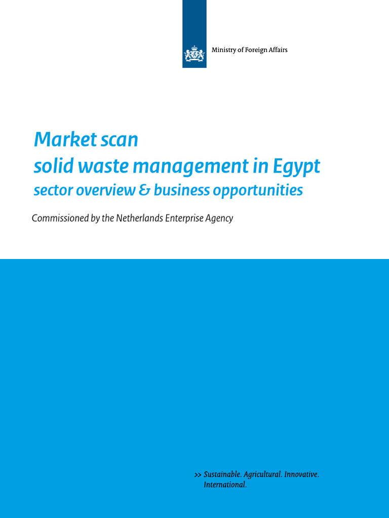 Market Scan Solid Waste Management in Egypt | PDF | Waste Management ...