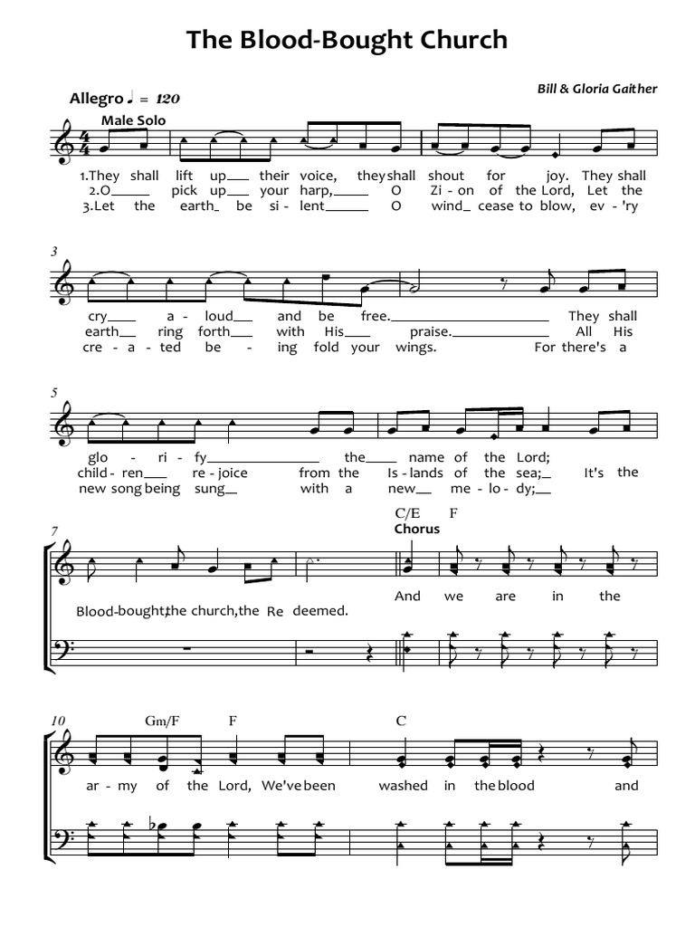 The Blood-Bought Church 2 - Full Score | PDF