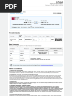 Travel Certificate Indigo | PDF