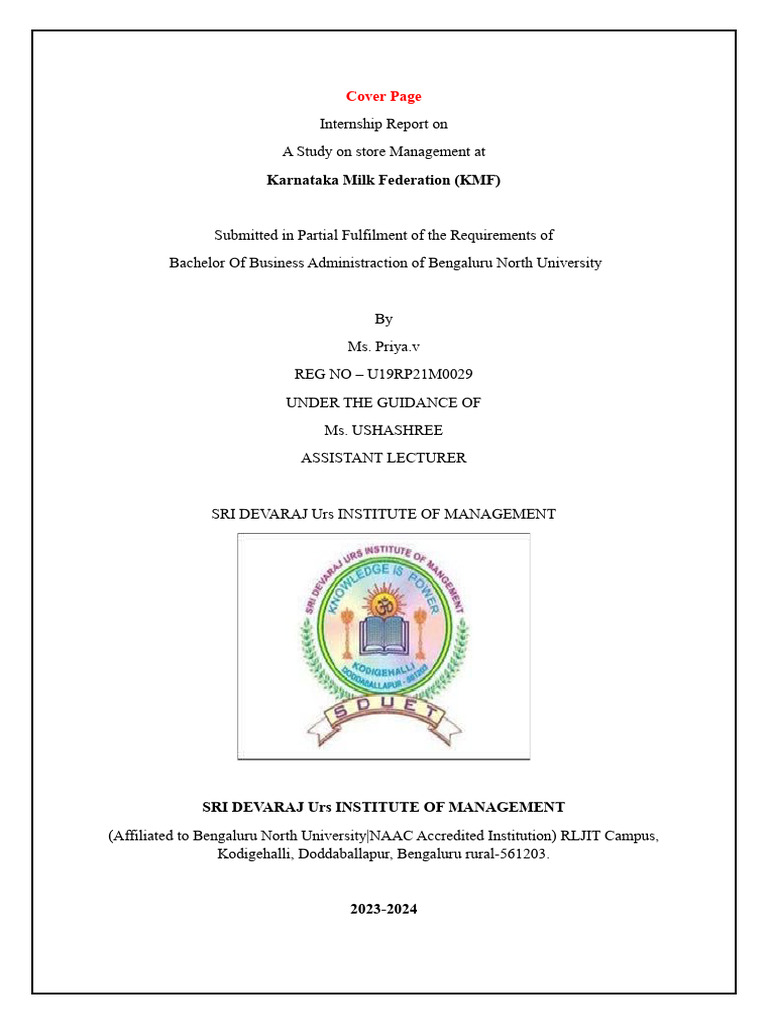 Cover Page | PDF | Business