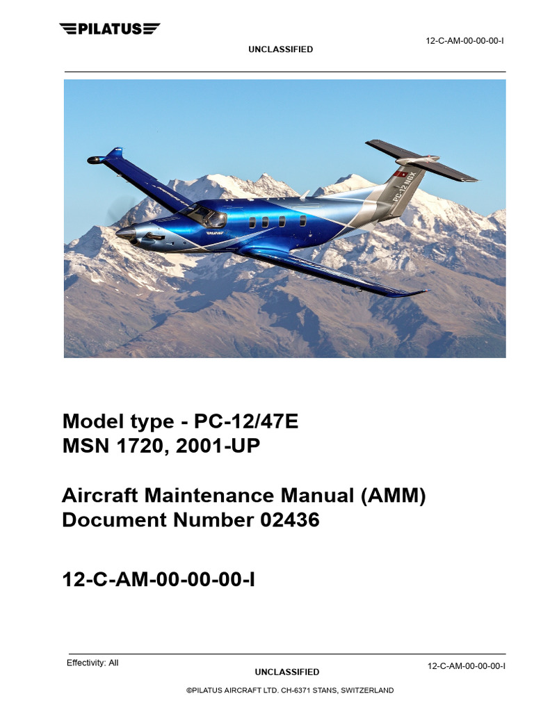 PC 1247 EX AMM Rev 12 Chapter 04 A1e00409bf | PDF | Aileron | Spar ...