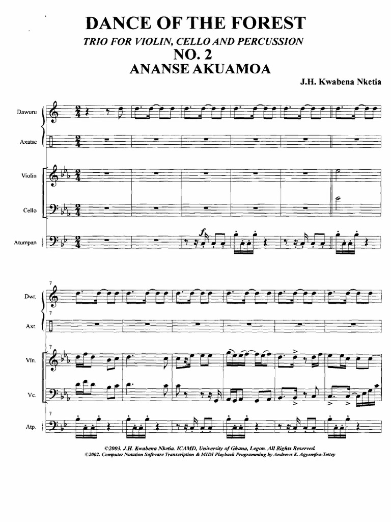 Dance of The Forest 2 | PDF