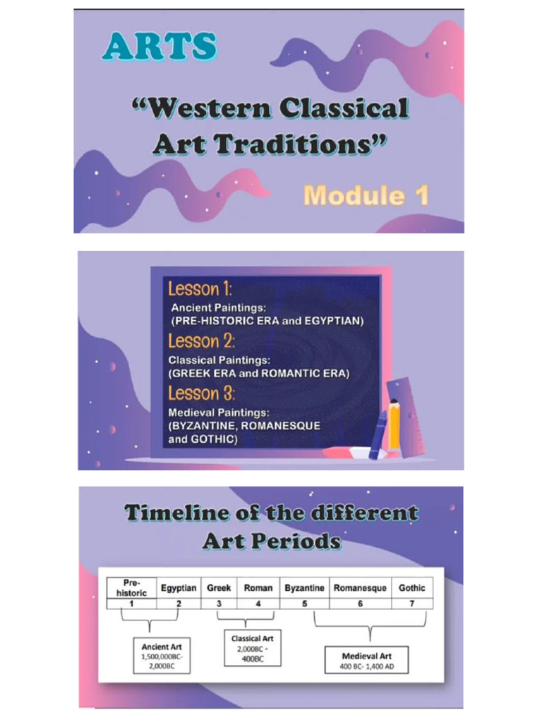 Mapeh 9 Arts (Quarter 1-Week 1) | PDF