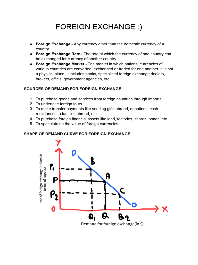Foreign Exchange - ) | PDF