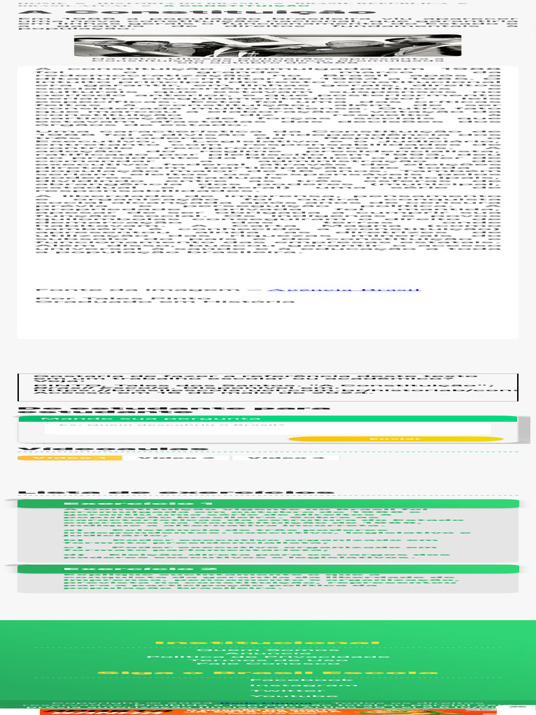 Carta Magna de 88 de Aconteceu Carta Magna - Pesquisa Google | PDF ...