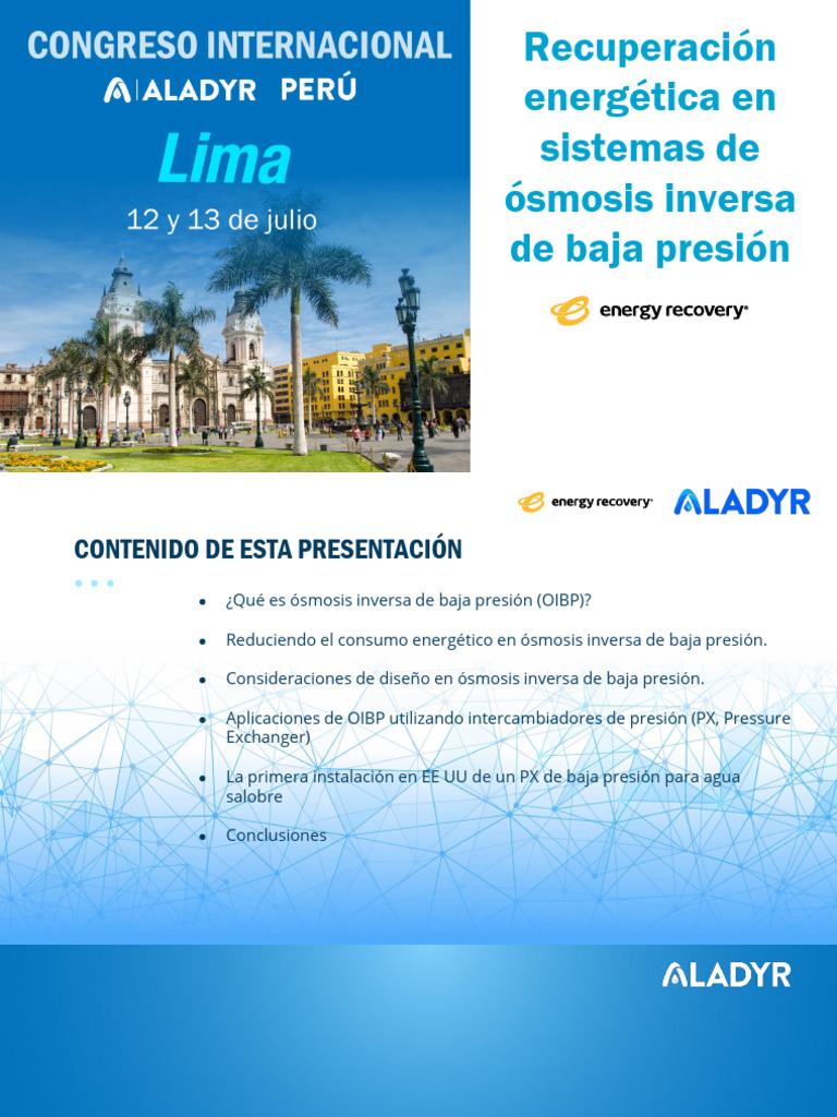 Energy Recovery - Recuperacion Energetica en Sistemas - Rolando ...
