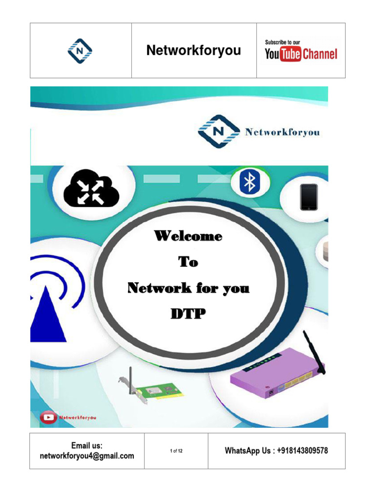 Welcome To Network For You DTP: Networkforyou | PDF | Communications ...