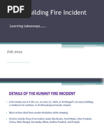 Mundka Fire Incident - Case Study | PDF | Fires | Safety