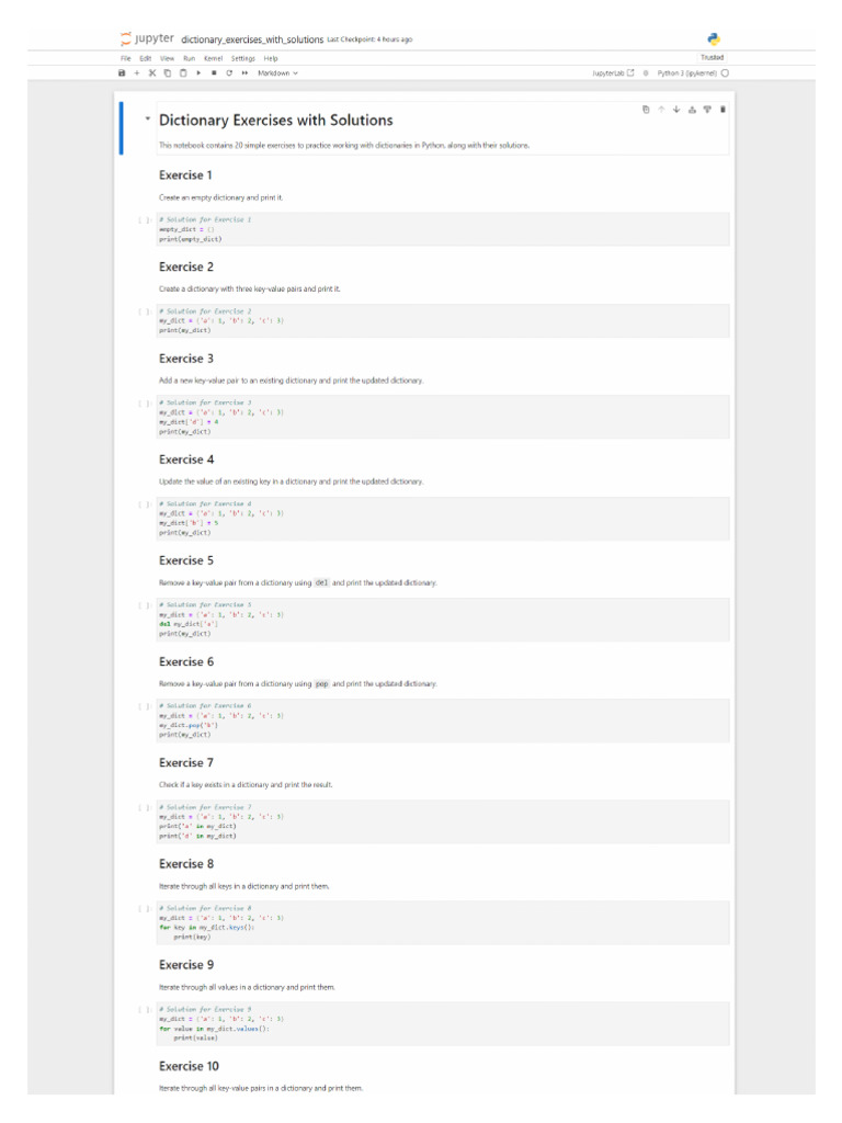 Screencapture Localhost 8888 Notebooks Dictionary Exercises With Solutions Ipynb 2024 06-13-14 ...