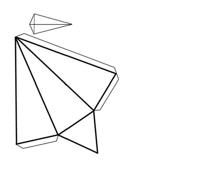 Plano Piramide Triangular | PDF