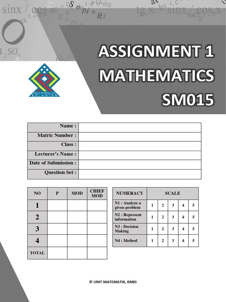 Set B Tugasan1 SM015 2425 | PDF | Arithmetic | Mathematics