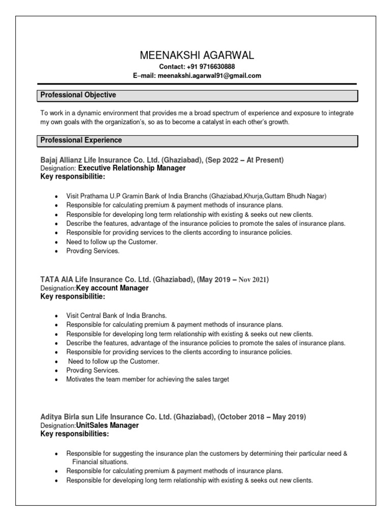 Meenakshi, Ghaziabad, MLI | Download Free PDF | Insurance | Cash