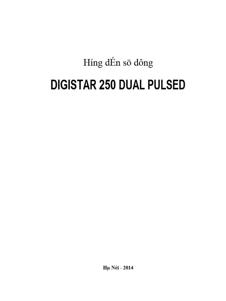 Digistar 250 Dual Pulses | PDF