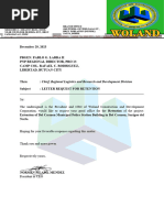 Loan Restructuring Request Letter | PDF | Business