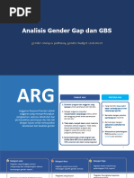 Matrik Model Gender Analysis Pathway (GAP) | PDF