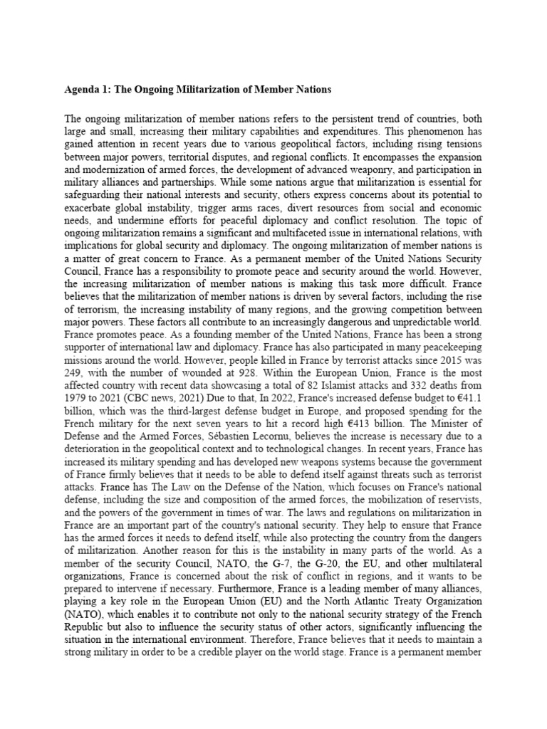 Seunghwan France UNSC 1 | PDF | European Union | France