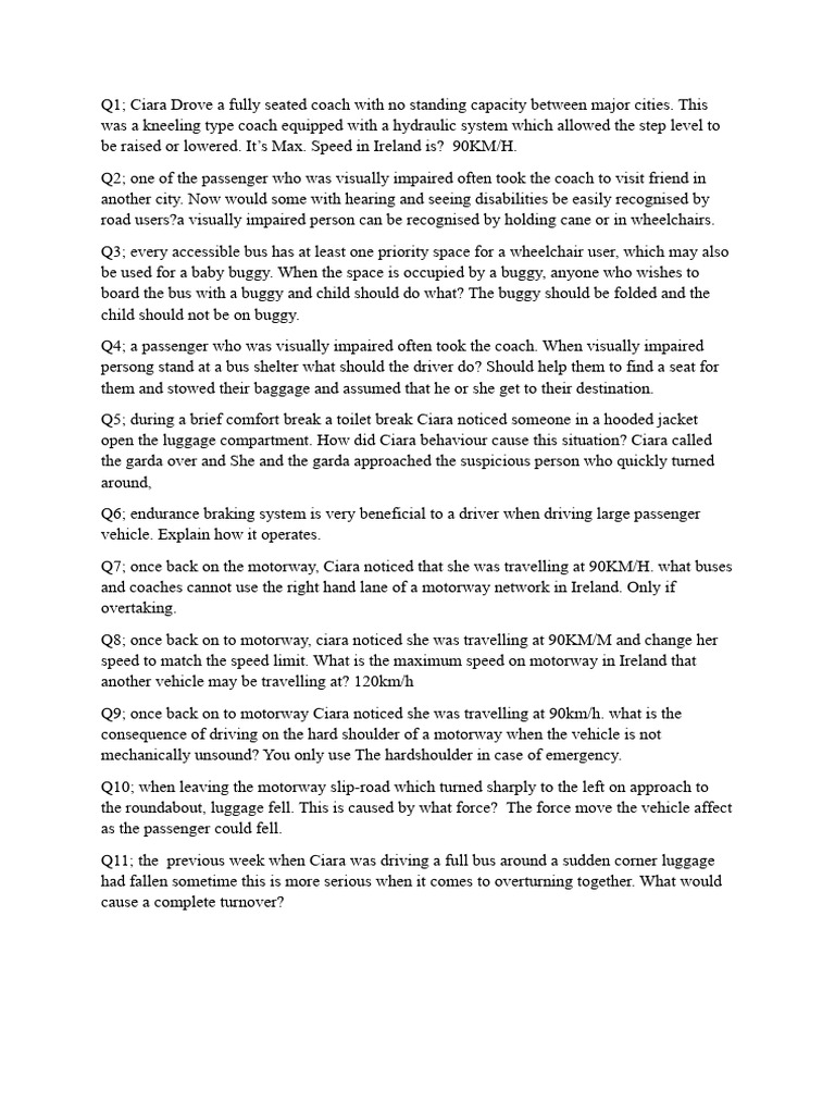 ciara | PDF | Bus | Controlled Access Highway