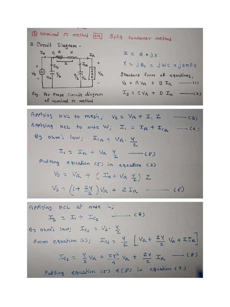 Medium Transmission Line | PDF