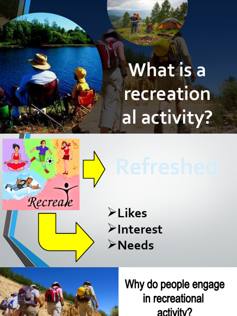 Nature & Background of Outdoor Recration | PDF | Hiking | Outdoor ...